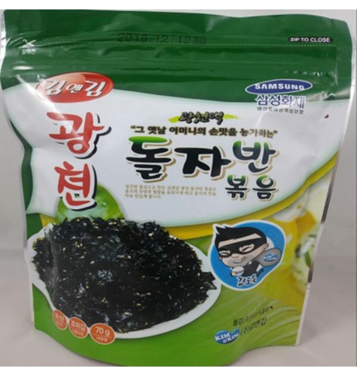 김앤김 광천 돌자반볶음 70g 돌자반 티몬