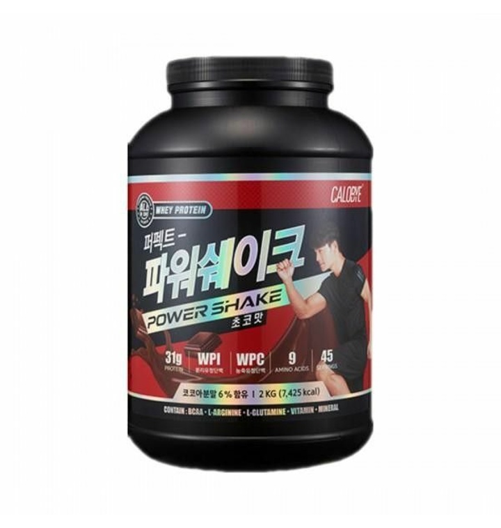 [옵션택1] 퍼펙트 파워쉐이크 초코맛 2000g 1통 유청단백질 헬스보충제 프로틴 파우더 티몬