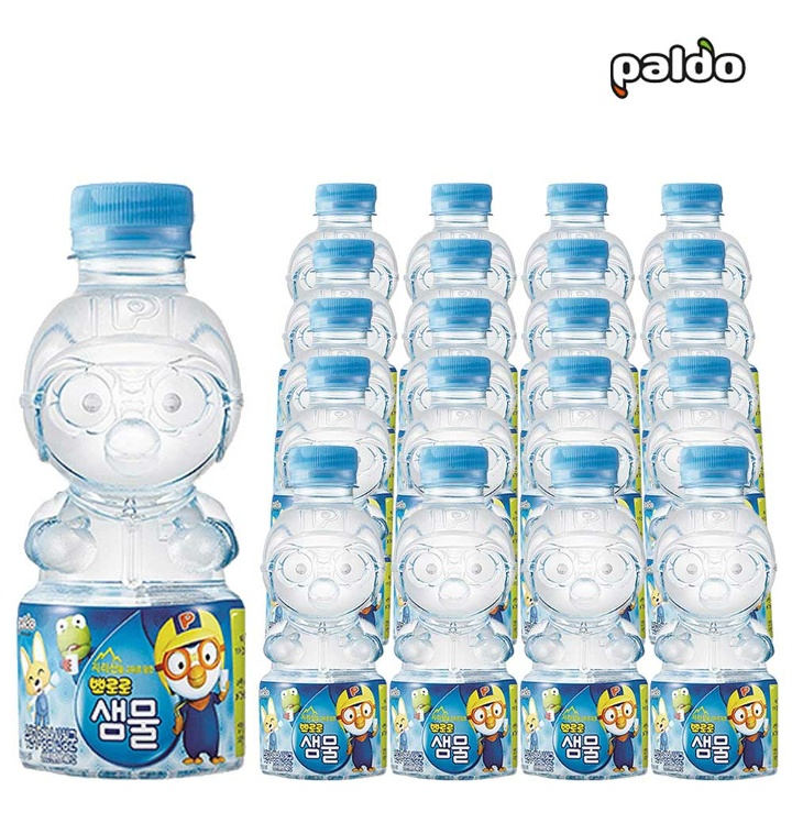 뽀로로 샘물 생수 250ml 20개 천연 암반수생수지하수식수먹는샘물물어린이 음료음료 티몬
