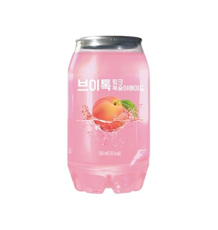 브이톡 핑크복숭아에이드 350ml 24캔 티몬