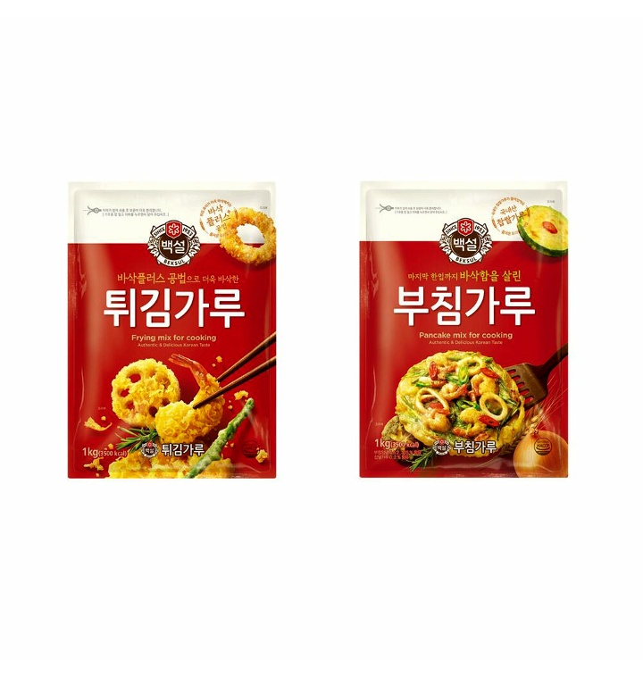 백설 부침가루 튀김가루 1kg 바삭한 부침가루 명절부침 전 티몬