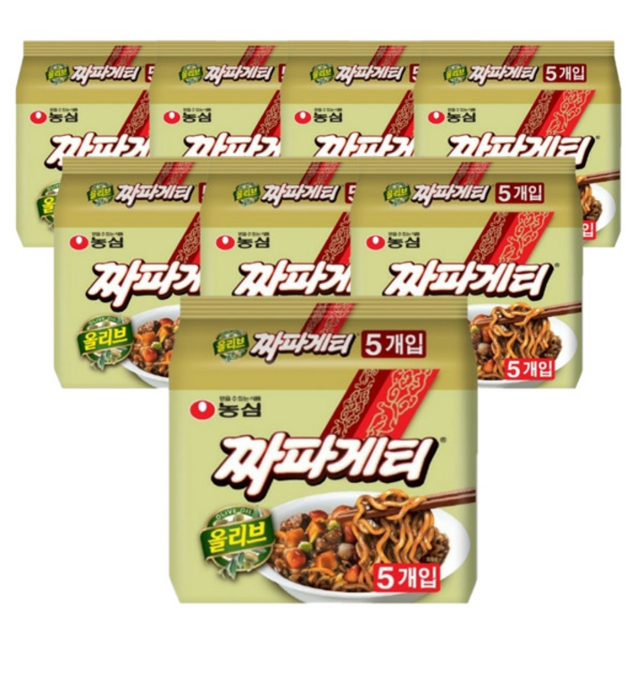 [무료배송]농심 올리브 짜파게티 140g X 40개 티몬