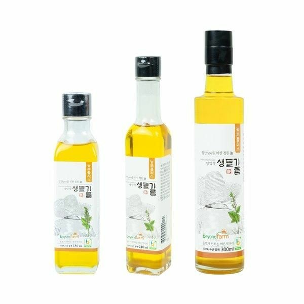 몰국산 냉압착 생들기름 180ml 240ml 300ml 농부플러스 티몬