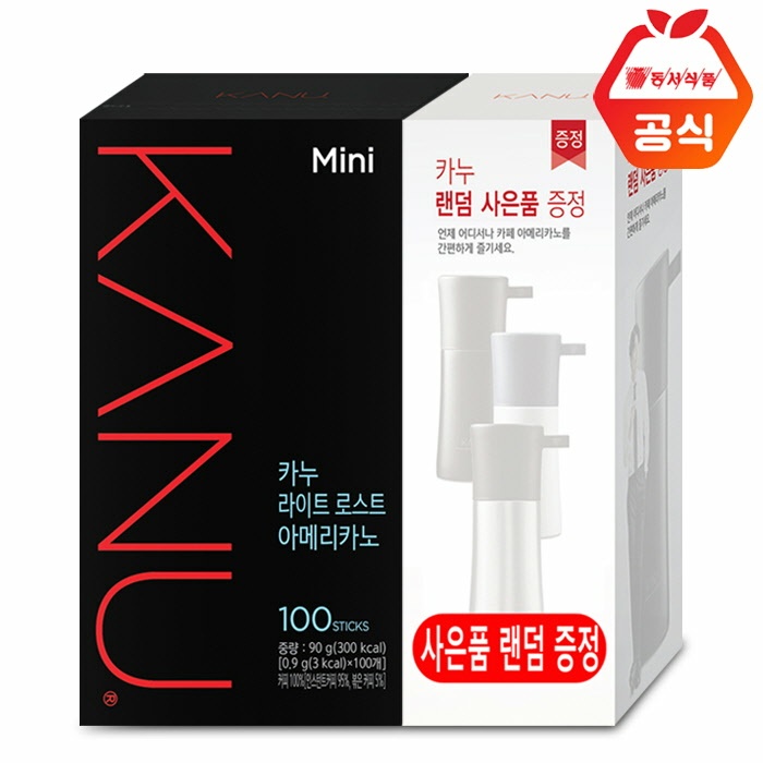 카누 미니 라이트 로스트 아메리카노 100t 랜덤사은품 티몬