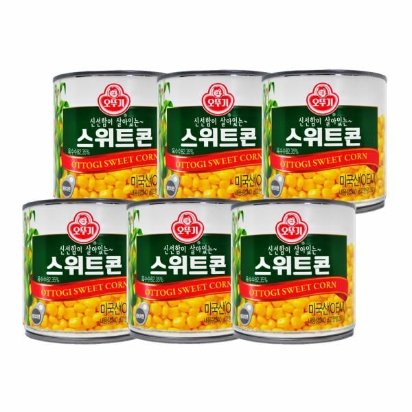 오뚜기 스위트콘 340gx6 옥수수콘 캔 티몬