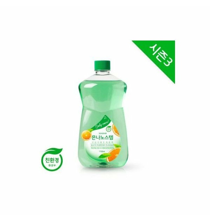 은나노스텝 다용도 세정제 1100ml 시즌3 친환경 녹색기술인증 티몬