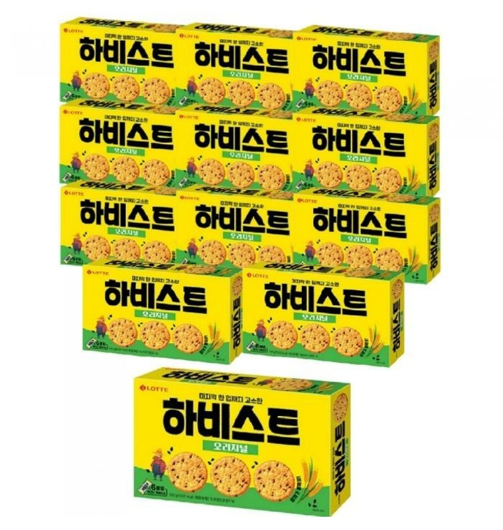 롯데제과 하비스트 오리지널 300g 12개 1박스 티몬