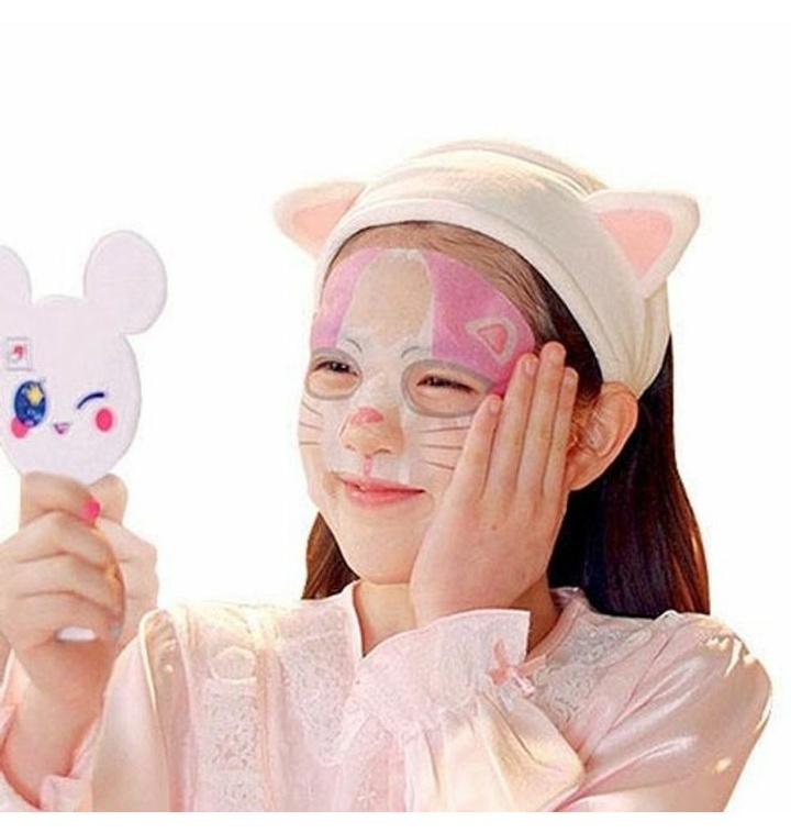 마스크팩추천 보습 진정 케어 캔디걸 마스크팩 고양이 여아 화장놀이 소꿉놀이 티몬