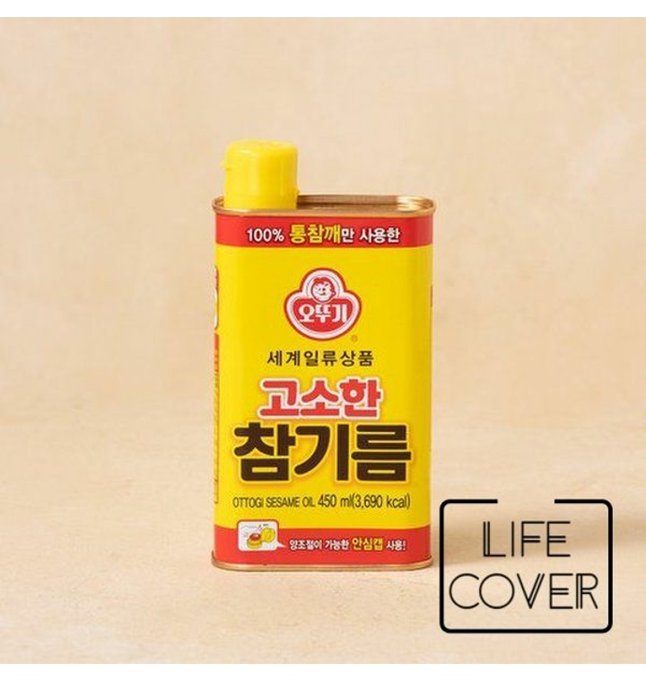 오뚜기 고소한참기름450ml 캔 간편한 티몬