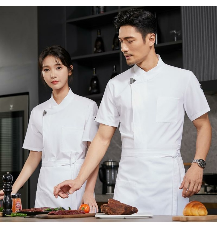 반팔 조리복 식당유니폼 세트 빅사이즈 앞치마 호텔 8종 티몬