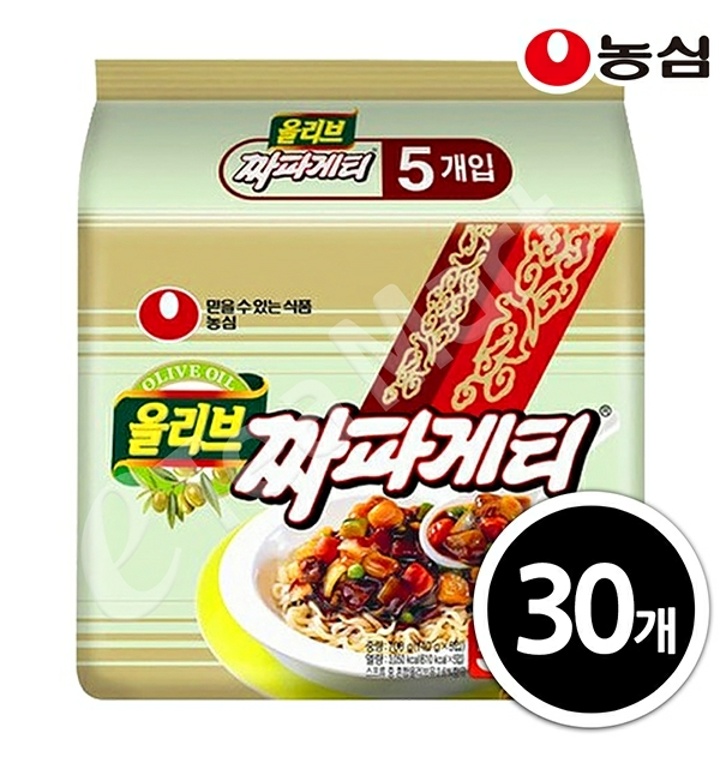 농심 올리브 짜파게티 140g X 30봉 티몬