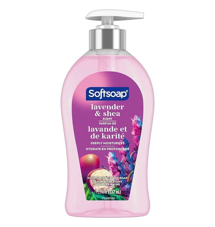 Softsoap 딥 모이스처라이징 리퀴드 핸드 솝 시어 버터 라벤더 300ml 11 25온스 티몬